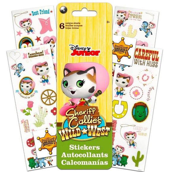 Disney | Toys | New Sheriff Callie Activity And Coloring Book And ...